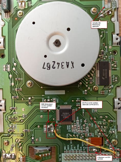 SAMSUNG SFD-321B/LCPN5 Amiga Modifikationen – hschid