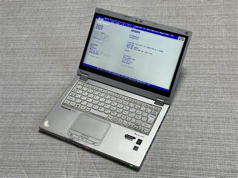 Yahooオークション 動作確認済み Panasonic Lets Note Mx4 Cf Mx4