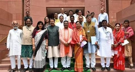 Bjp Mps From Odisha Took Oath As Members Of The 18th Lok Sabha In Odia