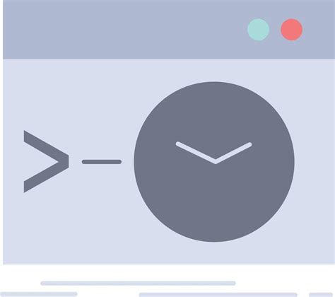 Admin Command Root Software Terminal Flat Color Icon Vector 13119884