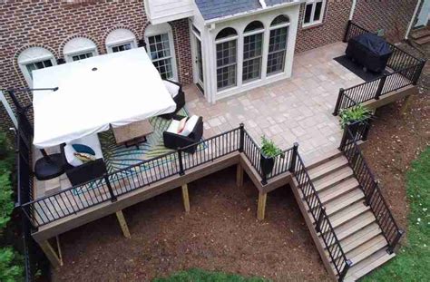 Elevated Concrete Paver Deck Stonedeks