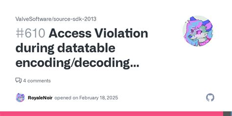 access violation during datatable encoding decoding when the local