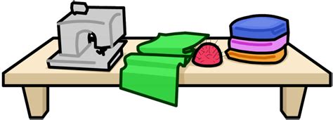 Sewing Table Club Penguin Wiki The Free Editable Encyclopedia