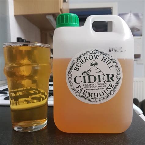 Draught Scrumpy Medium From Burrow Hill Ciderexpert
