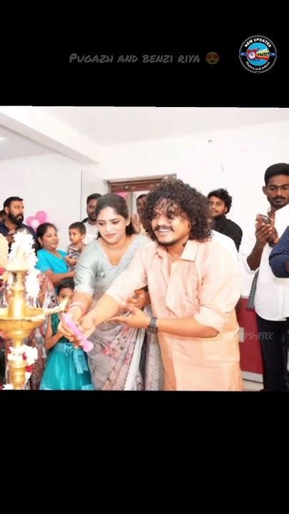Pugazh With His Wife Benzi Riya 😍 2dayupdate Pugazh Pugazhmedia