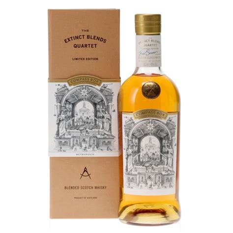 Compass Box Metropolis The Extinct Blends Quartet Price History