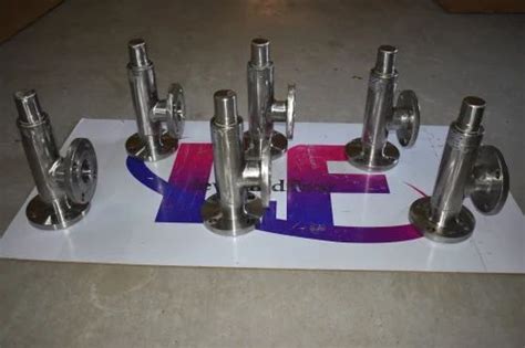 Ss Pressure Relief Valve Flanged Ends For Industrial At ₹ 21500 Piece