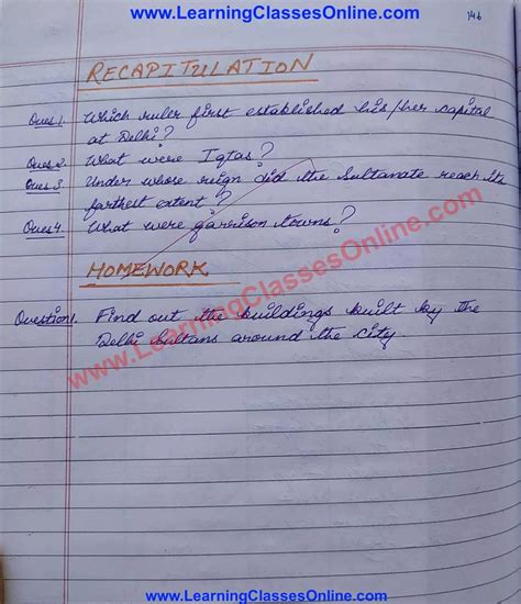 Lesson Plan On Delhi Sultanate Artofit