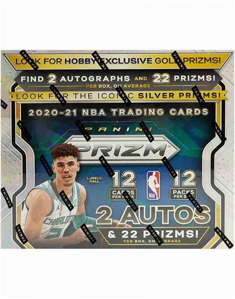 2020 21 Panini Nba Basketball Prizm Hobby Box Diggaz Trading Cards