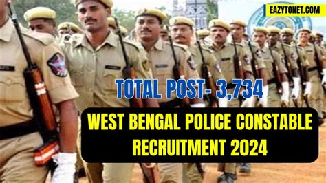 West Bengal Police Constable Recruitment 2024 West Bengal Police