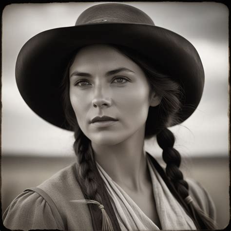 Download Ai Generated Cowgirl Woman Royalty Free Stock Illustration