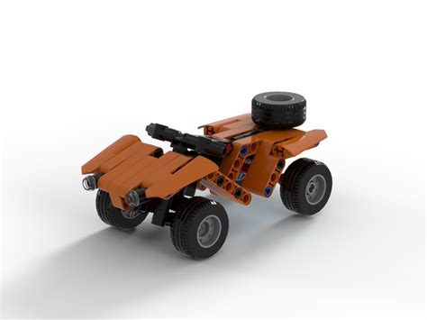 Lego Moc Quad Bike By Redhotrod Rebrickable Build With Lego