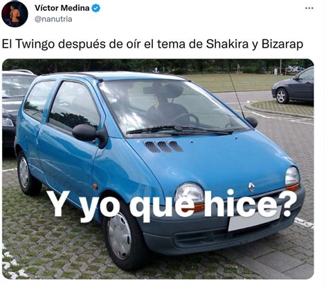 Así De Feo Es El Twingo El Auto Con El Que Shakira Comparó A Clara Chía