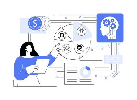 Ai Powered Customer Segmentation Abstract Concept Illustration