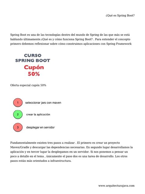 Spring Boot Una Introducción A Esta Popular Herramienta De Desarrollo Para Simplificar La