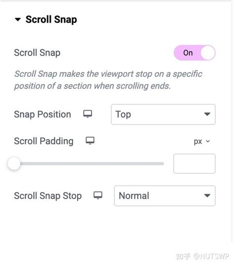 Elementor Scroll Snap实现整屏滚动效果（无需插件） 知乎