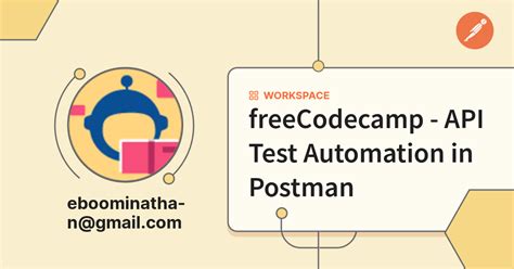 freecodecamp api test automation in postman postman api network