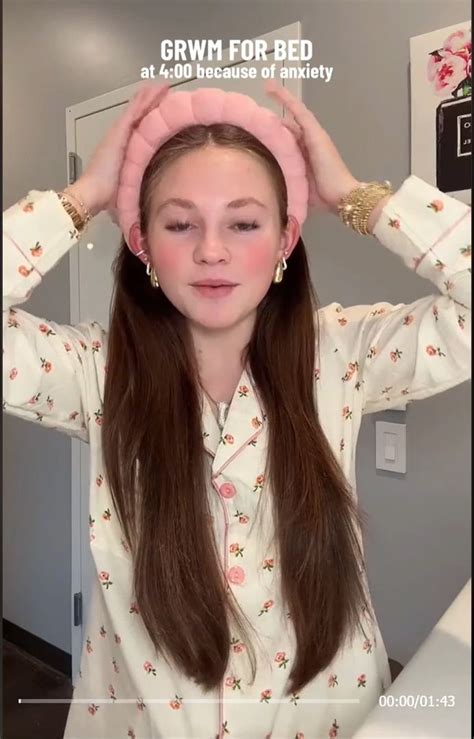 Grwm For Bed In 2024 Kaitlyn Preppy Blogs Beauty