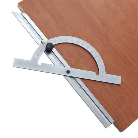 Mm Carbon Steel Adjustable Protractor Angle Fin Grandado