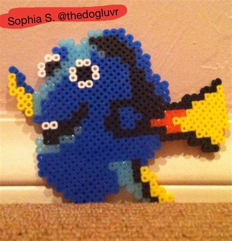 Perler Beads Dory By Sophia S Plantillas Hama Beads Hama Beads Hama