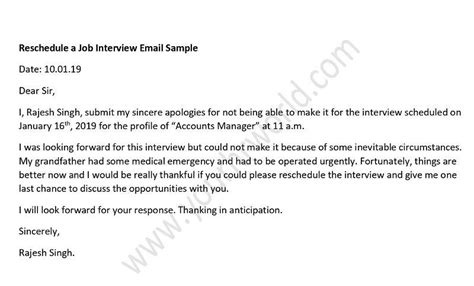 Reschedule Meeting Email Template Sfiveband