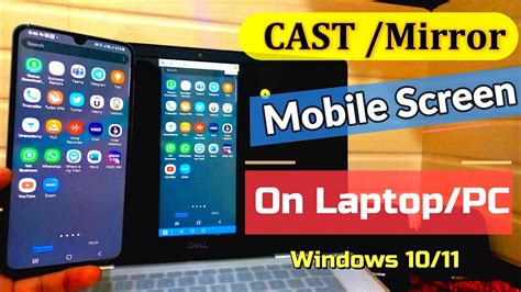 How To Cast Mirror Share Mobile Screen On Your Laptop PC In Windows In N A Tech
