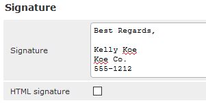 How To Add Signatures To Webmail Techseri