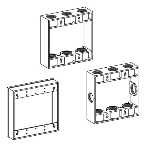 2 Gang Extension Rings Sonic Electric