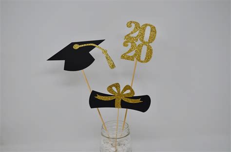 Graduation Party Decorations 2021 Graduation Centerpieces Grad Cap