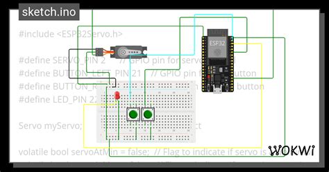 Servo Wokwi Esp32 Stm32 Arduino Simulator