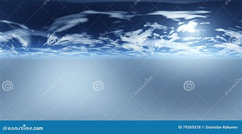 Environment Map HDRI Map Equirectangular Projection Stock Photo