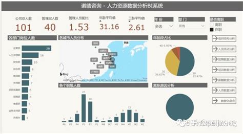 用power Bi 设计体系化的人力资源数据分析仪表盘 知乎