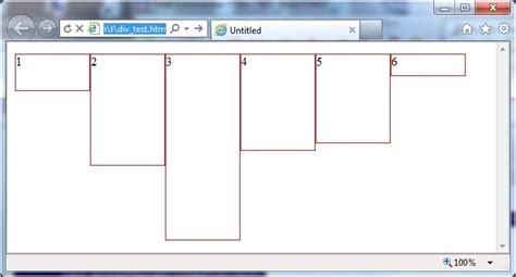 html how to arrange wrapped divs to top stack overflow