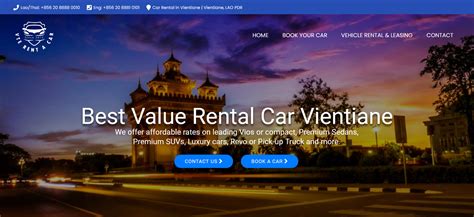 Best Car Rental In Vientiane Laos Vientiane Rent A Car