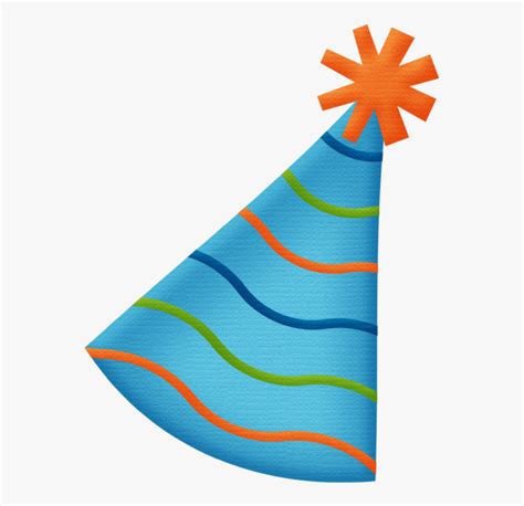 Blue Birthday Party Hat Clip Art