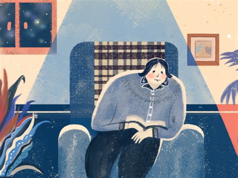 《孤独等待》——插画半创作插画初丁hara 站酷zcool