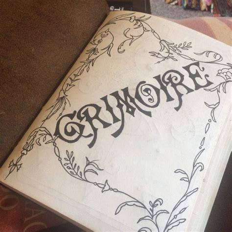 Starting My Grimoire Pagans Witches Amino