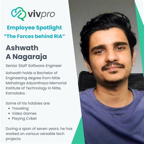 Vivpro Corp On Linkedin Employeespotlight Techinnovation Vivproteam Vivpropride