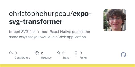 Github Christophehurpeau Expo Svg Transformer Import Svg Files In