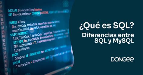 ¿qué Es Sql Diferencias Entre Sql Y Mysql