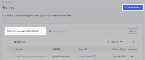 msf 301 redirects