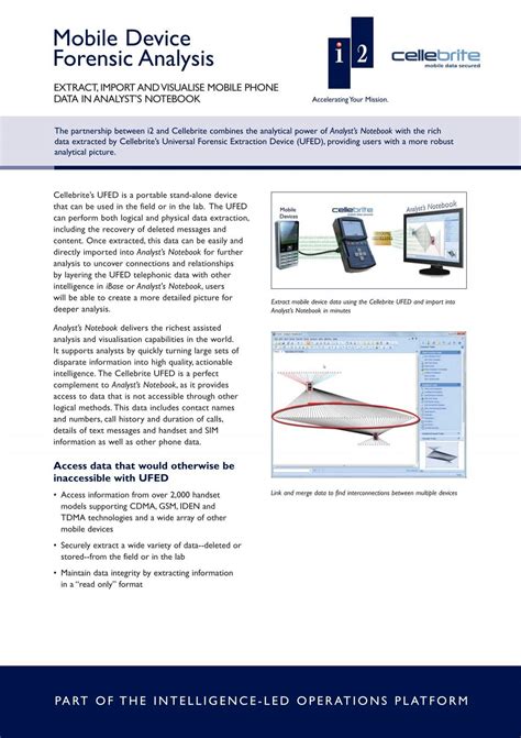 Mobile Device Forensic Analysis Visual Analysis