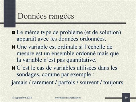 Corrélations Alternatives Ppt Télécharger