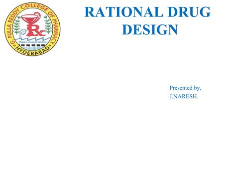 Rational Drug Design Ppt