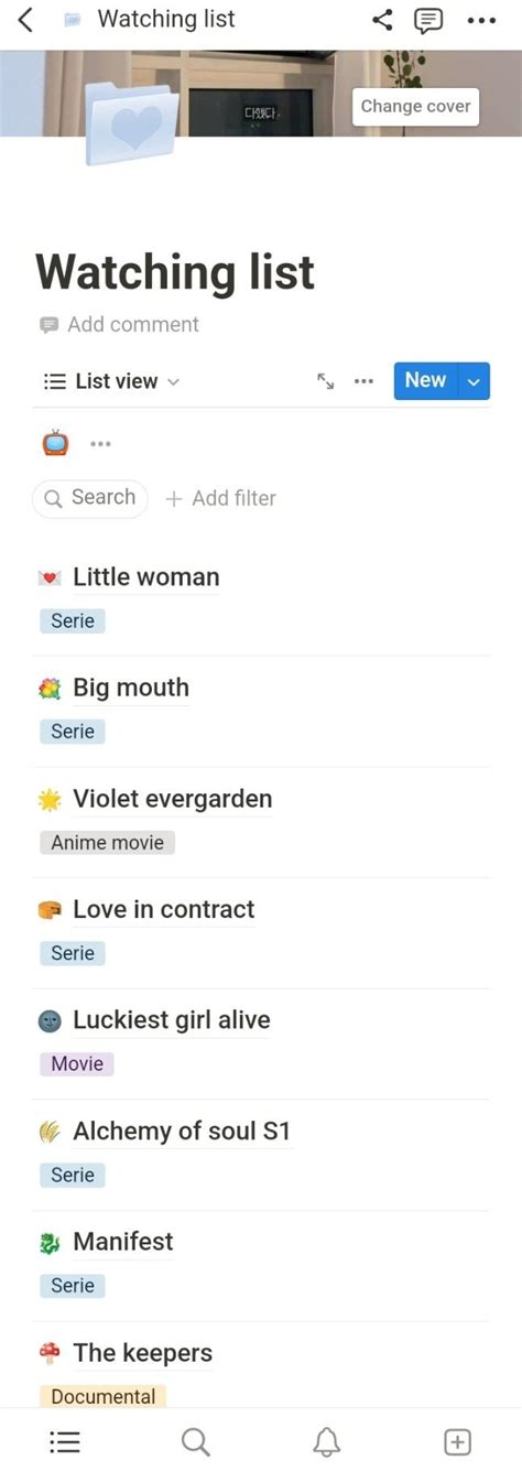 Notion Idea Page Notions List Template Templates