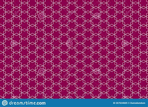 Pattern With Geometric Elements In Retro Vintage Tones Abstract Gradient Background Stock