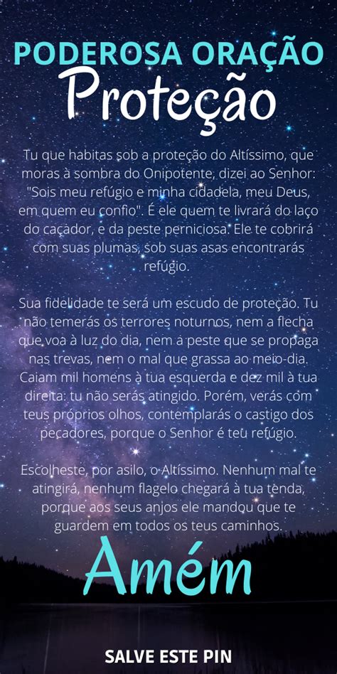 Oração de Proteção Oração Para Livrar te de Todo o Mal Oração