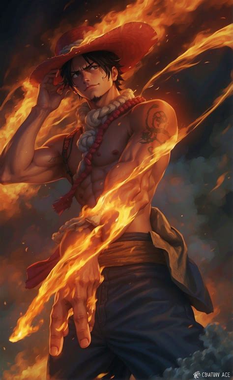 Portgas D Ace From One Piece In 2024 Anime One Piece Pictures