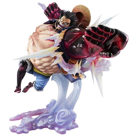 MegaHouse One Piece Portrait Of Pirates SA Maximum Monkey D Luffy Gear 4th Boundman Ver 2
