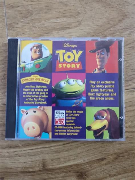 Disney Toy Story Animated Storybook Promo Preview Souvenir Disc Pc